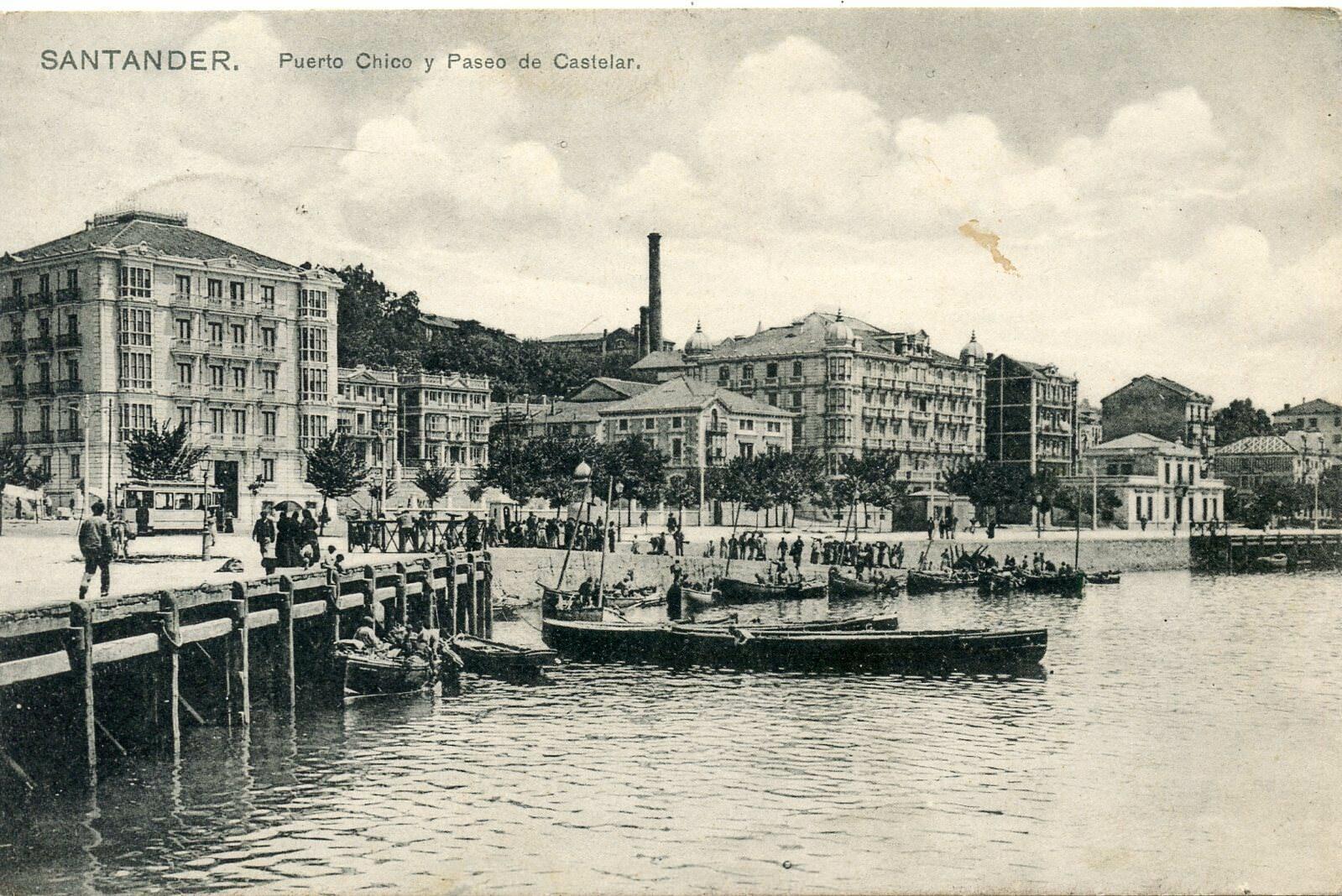 Santander: Puerto Chico y Paseo de Castelar